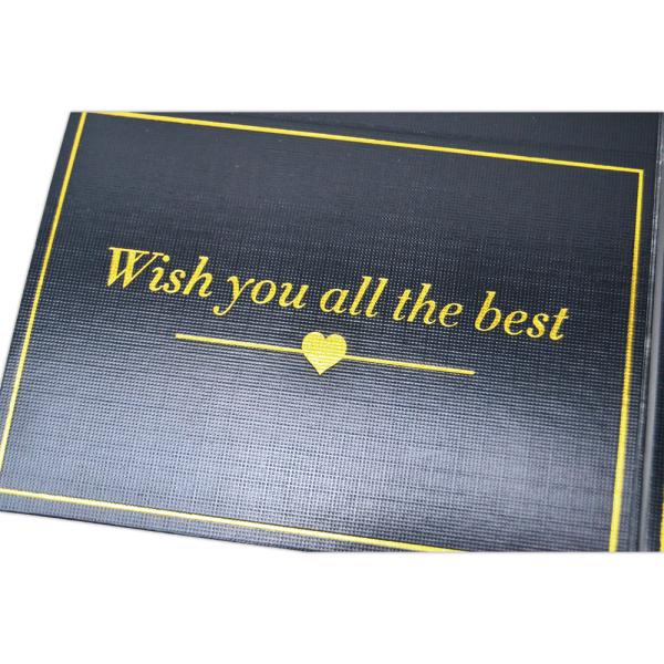 Quality ISO9001 Certified Cardboard Paper Thank You Cards Custom Printing With Kraft for sale