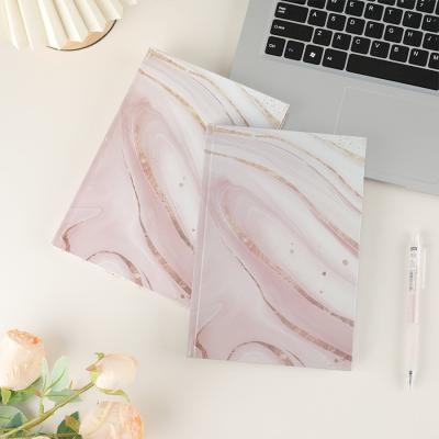 China Custom Logo A5 Hardcover Notebook Printing Undated Daily Weekly Monthly Planner for sale
