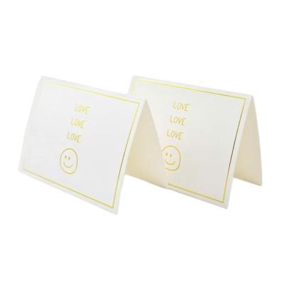 China Small Business Customized Thank You Card Greeting Card with Envelope and Stickers for sale