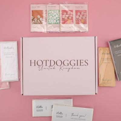 China Custom Logo Printed Flat Pack Corrugated Die Cut Folding Kraft Mailer Shipping Mailing Box for sale