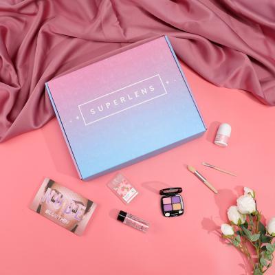 China Reusable Cardboard Mailer Box for Skincare and Cosmetic Subscription Product Shipping for sale