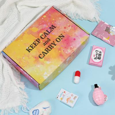 China Embossing Printing Handling Eco-Friendly Custom Logo Mailer Box for Durable Packaging for sale