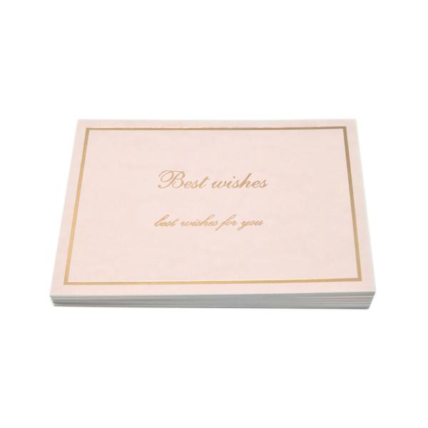 Quality Blank Happy Birthday Greeting Card with Custom Print Design and Gold Foil Thank for sale