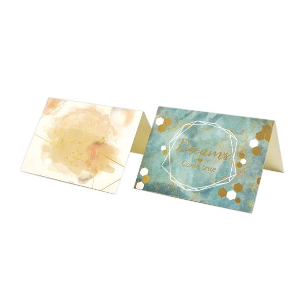 Quality Blank Happy Birthday Greeting Card with Custom Print Design and Gold Foil Thank for sale