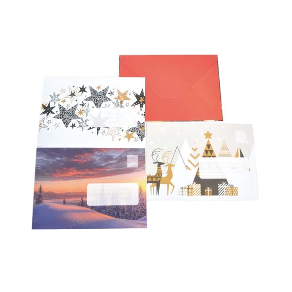 Quality Cardboard Custom Printed Gift Card Envelopes Business Correspondence Cards And for sale