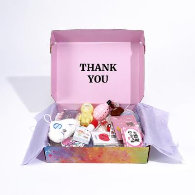 China Custom Logo Printed Luxury Gift Toys Monthly Subscription Packaging Boxes for Kids for sale