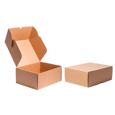 China Custom Order Accepted Brown Kraft Carton Box for Small Item Packaging and Shipping for sale