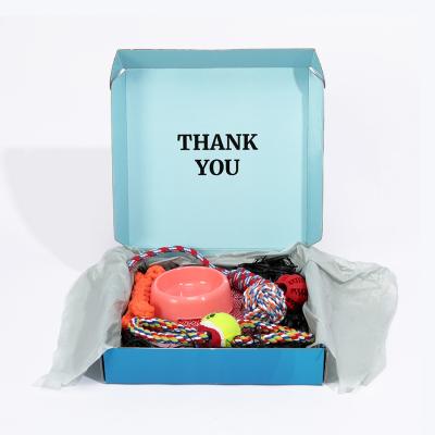 Προσαρμοσμένο Die Cut Cat Dog Pet Monthly Subscription Box Σχεδιασμός CMYK για τη διατροφή των κατοικίδιων ζώων