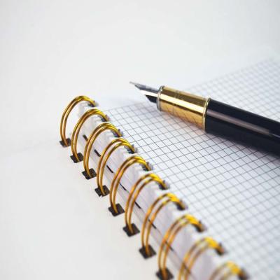 China Offset Printing Paper Cover Weekly Planner Notebook Customized Thick Design for sale