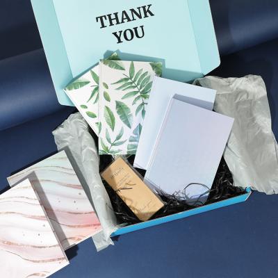 China Recyclable Custom Logo Corrugated Mailer Box for Monthly Subscription Stationery Gifts for sale