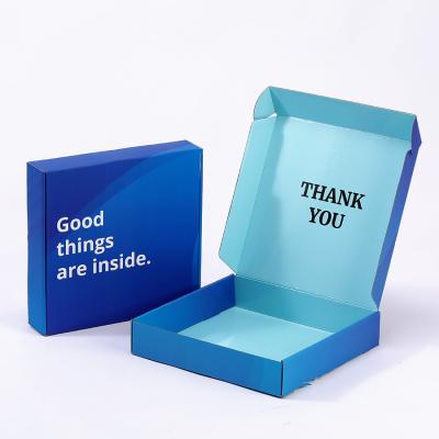 China Pink Shipping Boxes Business Small Corrugated Mailer Cardboard Boxes For Packaging Gift Boxes for sale