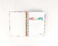 China Horizontal Layout Monthly Planner Journal for sale