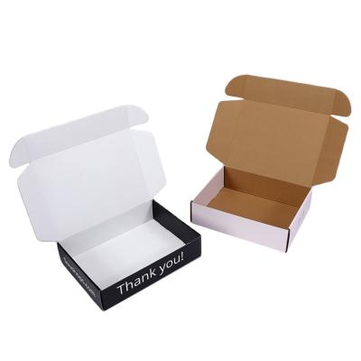 CMYK Printing Eco Friendly Brown Kraft Box Packaging for E Flute Corrugated Cardboard