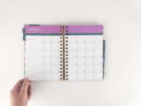 China A5 Inspirational Quotes Work Tracker for sale