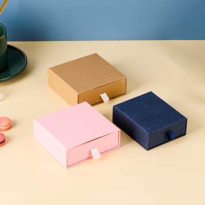 China Custom Logo BRACELETS Packaging Slide Drawer Paper Box with Customized Die Cut Design for sale