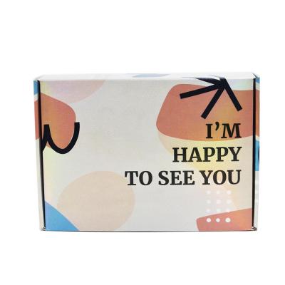 China Retail Stand Box Private Label Colorful Shipping Mailer Box for Beauty Subscription for sale