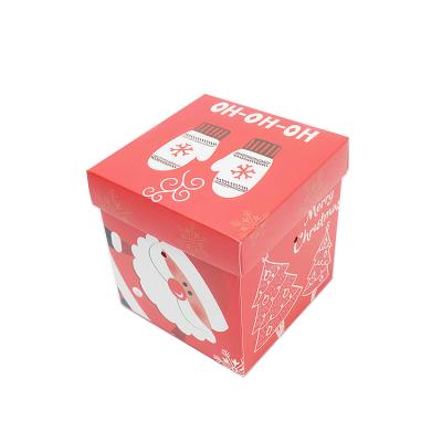 Cina Scatola regalo di carta di lusso vuota personalizzata per Natale taglia personalizzata accettata in vendita