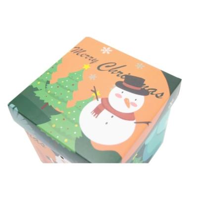 Cina Scatola regalo di carta di lusso vuota personalizzata per Natale taglia personalizzata accettata in vendita