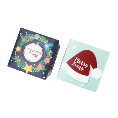 Cina Scatola regalo di carta di lusso vuota personalizzata per Natale taglia personalizzata accettata in vendita