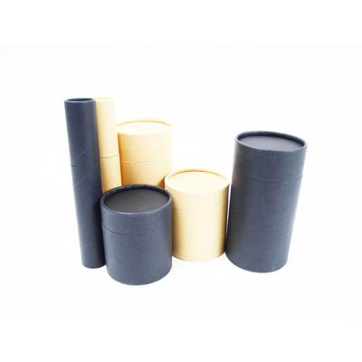 China Eco-Friendly Cardboard Round Cylinder Packaging for Biodegradable Candle and Perfume for sale