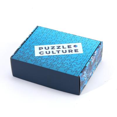 China Caixa de correio personalizada com logotipo personalizado, puzzles impressos, com laminação brilhante à venda