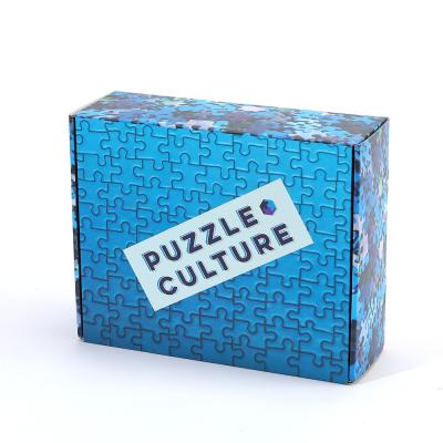 China Caixa de correio personalizada com logotipo personalizado, puzzles impressos, com laminação brilhante à venda
