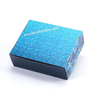 China Caixa de correio personalizada com logotipo personalizado, puzzles impressos, com laminação brilhante à venda