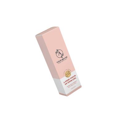 China Custom Order Colorful Tuck End Cardboard Empty Cosmetics Lipstick Packaging Boxes For Lipstick Tube Container for sale