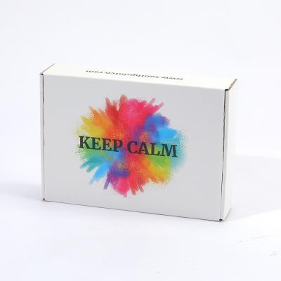 China Customized Shoe Shipping Box White Flat Mailing Box With Logo for Packaging Solution for sale
