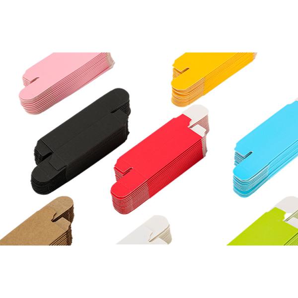 Quality Custom Printed Cosmetic Lipstick Bottle Tube Rectangle Colorful Lip Gloss for sale