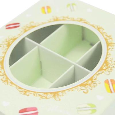 China CMYK Custom Food Paper Cardboard Packing Bakery Cake Chocolate Box With Window for sale