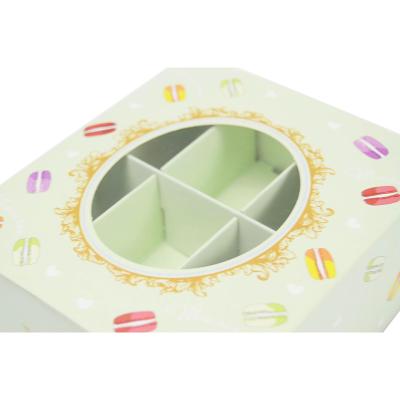 China Custom Size CMYK Printing Handling Glossy Lamination Box for Baking Cookie Packaging for sale