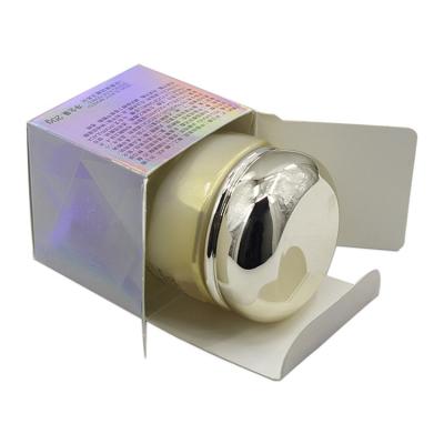 China Non-toxic Empty Paper Skincare Face Cream Packaging Box CMYK Pantone Colour Printing for sale
