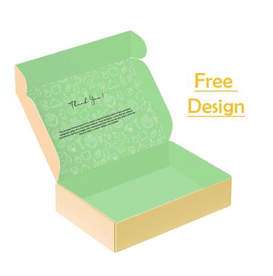 China Custom Logo Printed Cardboard Shipping Boxes for Gift Cloth Packing in Various Sizes for sale
