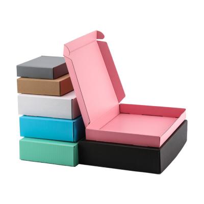 China Clothing Full Color Printed Boxes Colorful Corrugated Sturdy Cardboard Gift Boxes for sale