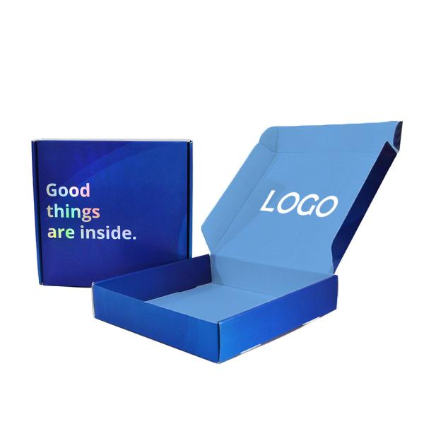 Quality Custom Logo Cardboard Underwear Clothing Mailer Paper Box for Cosmetic Mailing for sale