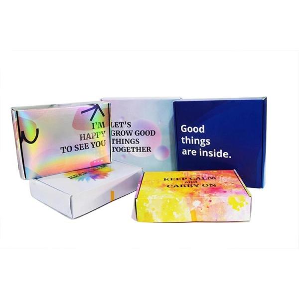 Quality Custom Logo Cardboard Underwear Clothing Mailer Paper Box for Cosmetic Mailing for sale