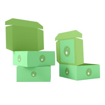 China Aanpassing volkleurige gedrukte dozen gegolfde verzendbox voor schoenen kleding Te koop