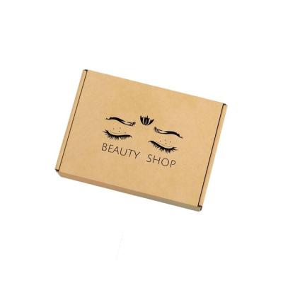 China CMYK Custom Printed Cardboard Boxes For Beauty False Eyelash Packaging And Shipping for sale