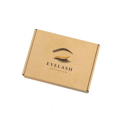 China CMYK Custom Printed Cardboard Boxes For Beauty False Eyelash Packaging And Shipping for sale