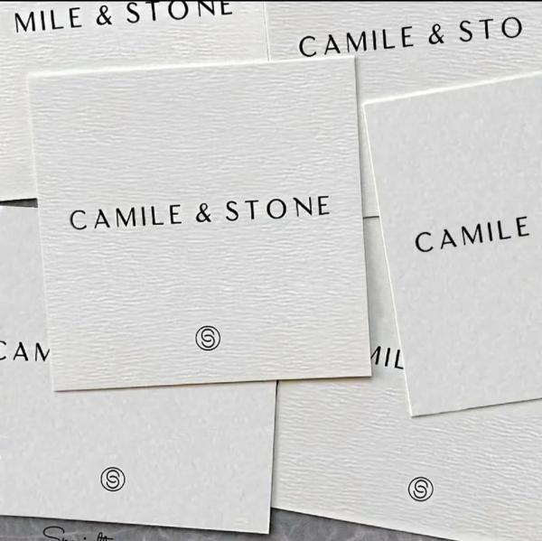Quality Varnishing Kraft Paper Printing Services Custom Logo Cardboard Business Card Printing for sale