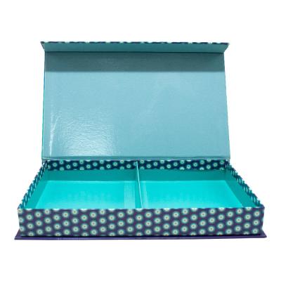 China Magnetic full color printed rigid gift box with embossed finish and non-drying paper for packaging children's books for sale