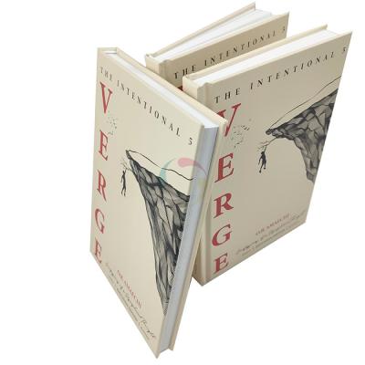 中国 Book printing, hardcover black and white printing, hardcover novel book printing 販売のため