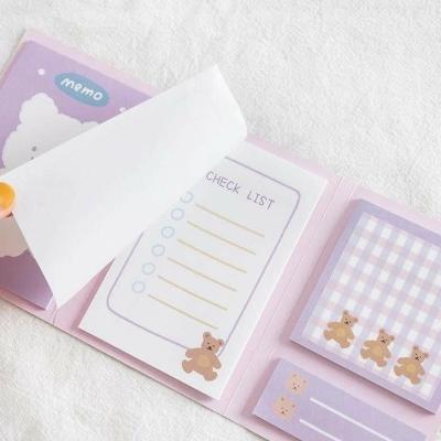 China Wholesale Cute Die Cut Sticky Notes Small Kitty Cat Shape Personalized Pop-up Note Loose Leaf Paper Kraft for Gifts Promotions for sale