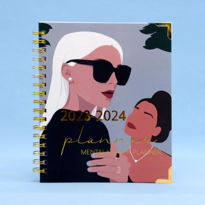 Китай Специальное твердое покрытие Осознанность Мотивация Самообслуживание Проявления Журнал Инспирация Записки Еженедельный планировщик продается