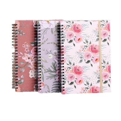 China Custom A5 Spiral Notebook with Thermal Binding Hard Cover and Loose-leaf for Business Office Meeting Record and School Journal for sale
