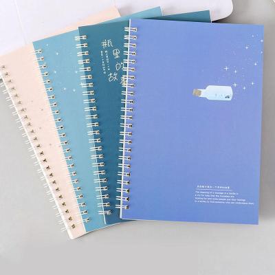 China Free Sample Stationery Bulk Wholesale Sublimation Cheap Bound Hard Cover A5 Notebooks Hardcover Binding Custom Spiral Notebook for sale