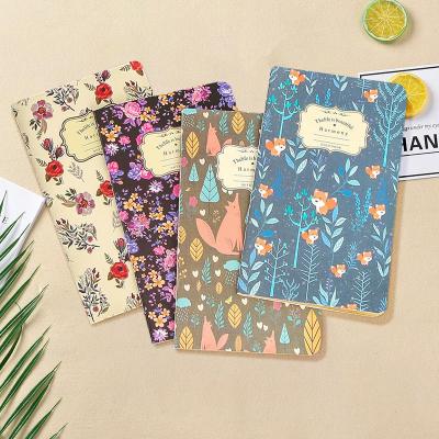 China Customized Portable Sketchbook Soft Copy Kraft Paper Inner Page Notebook PP Cover for Business Office Use for Gifts Custom Logo for sale