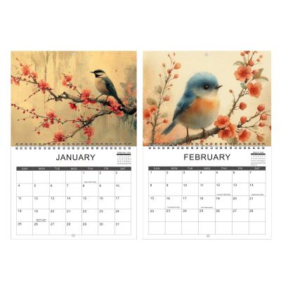 China Customized Calendar Monthly Calendar Cross Border English Version Countdown 2026 Wall Calendar Customized OEM for sale