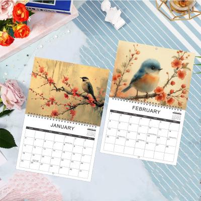 China Customized Calendar Monthly Calendar Cross Border English Version Countdown 2026 Wall Calendar Customized OEM for sale
